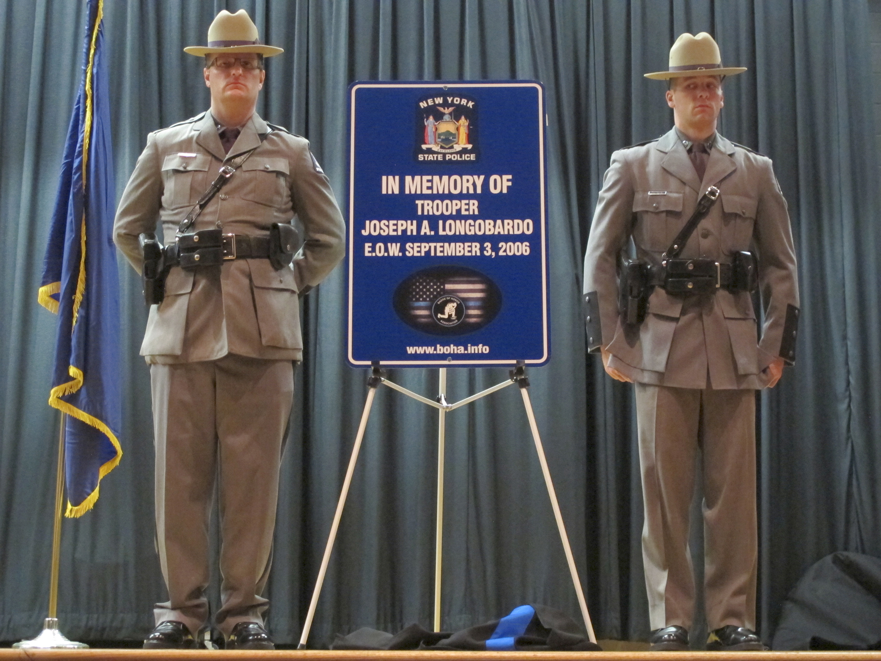 State trooper killed in Pomfret honored at dedication ceremony | News ...